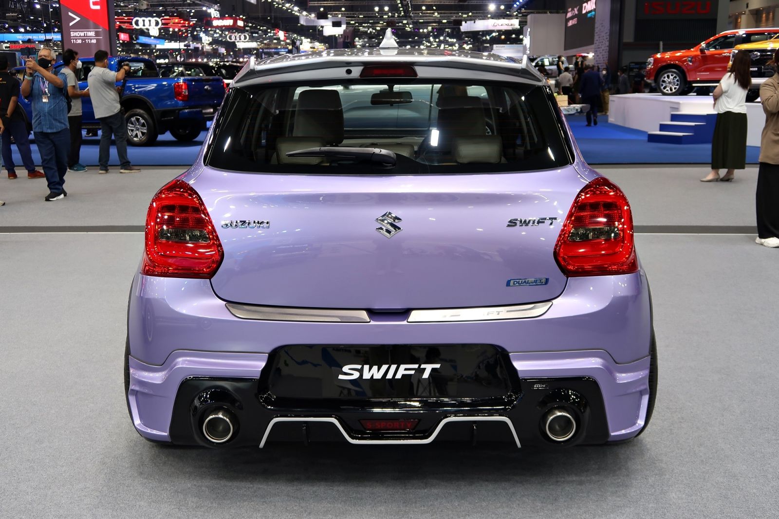 ชมคันจริง SUZUKI SWIFT แต่งใหม่รอบคัน สีม่วงโดนใจ พร้อมราคาค่าตกแต่ง ที่งาน Motor Expo 2022 ...